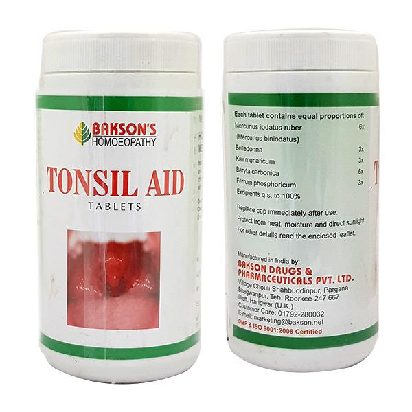 Bakson's Tonsil Aid Tablet – PUSHMYCART