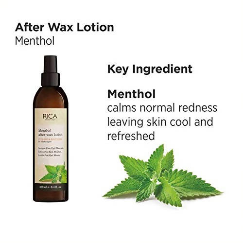 Rica Menthol After Wax Lotion 250ml – PUSHMYCART