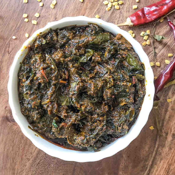 Godhavari Gongura Sorrel Pickle – PUSHMYCART