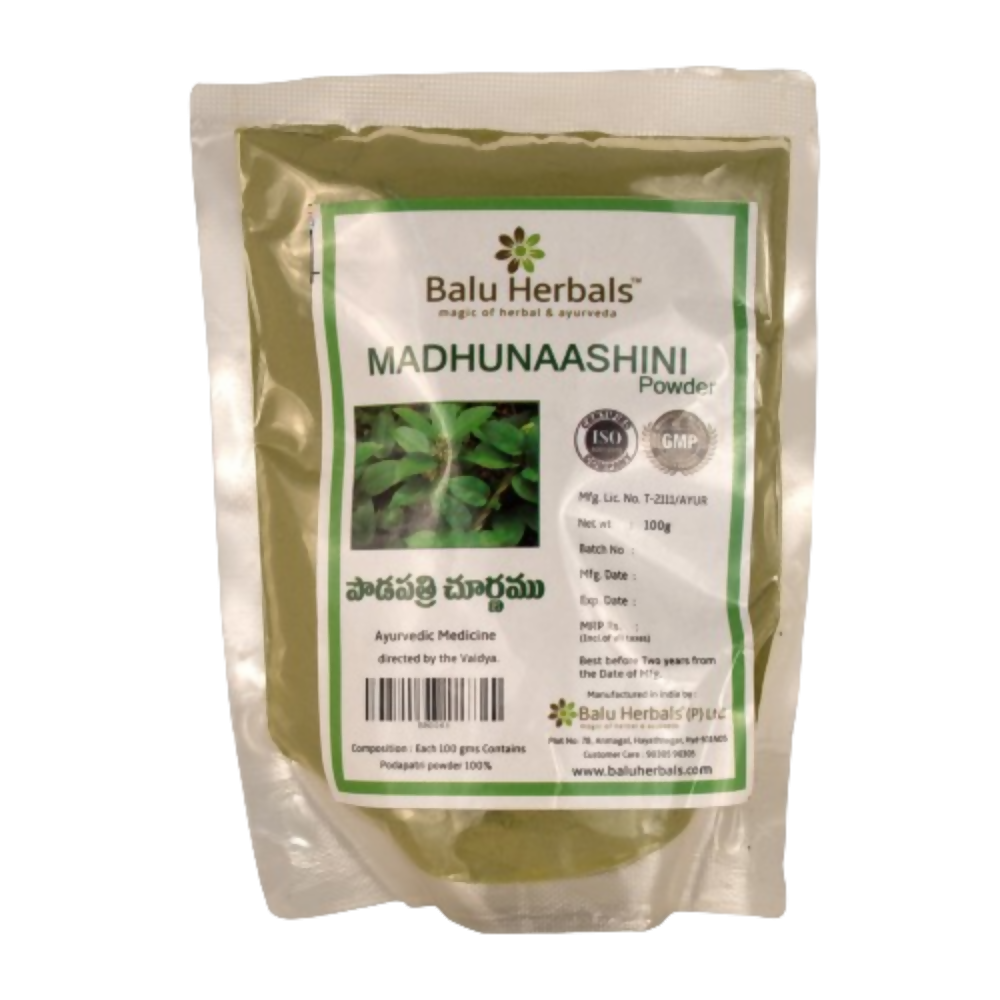 Balu Herbals Madhunashini (Podapatri) Powder – PUSHMYCART