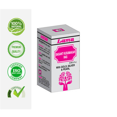 Lama Basantkusumakar Ras Tablets | Swarna Yukt – PUSHMYCART