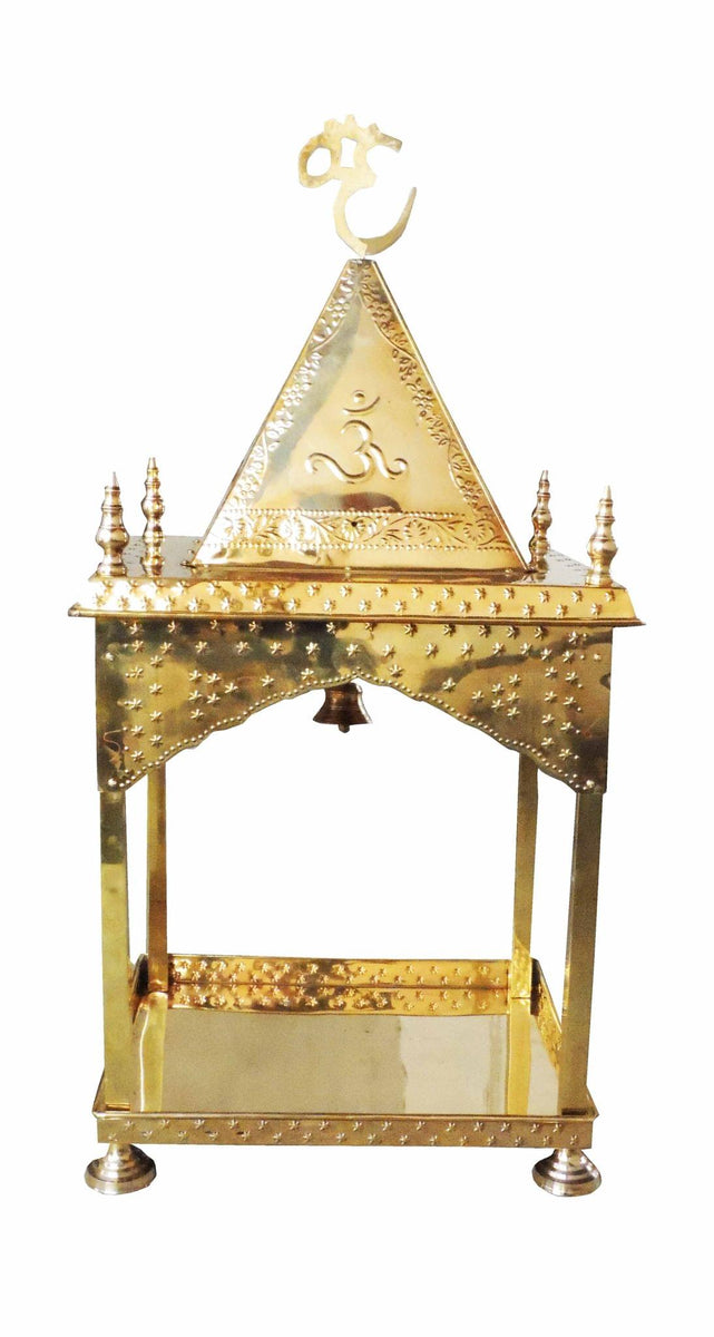 Brass Temple Triangle Dom 9.32Kg – PUSHMYCART