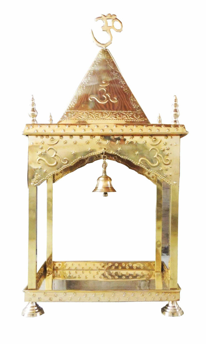 Brass Temple Triangle Dom 9.32Kg – PUSHMYCART