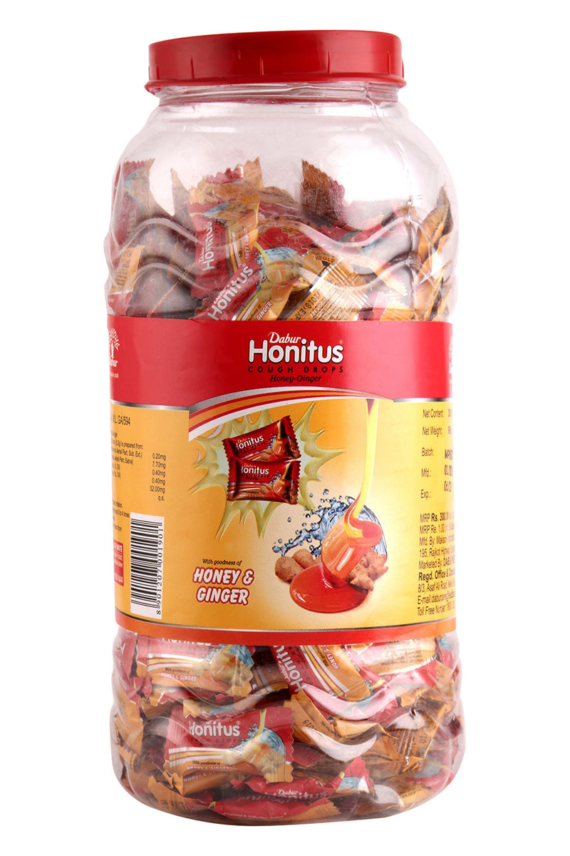 Dabur Honitus Lozenges Jar (Honey Ginger) – PUSHMYCART