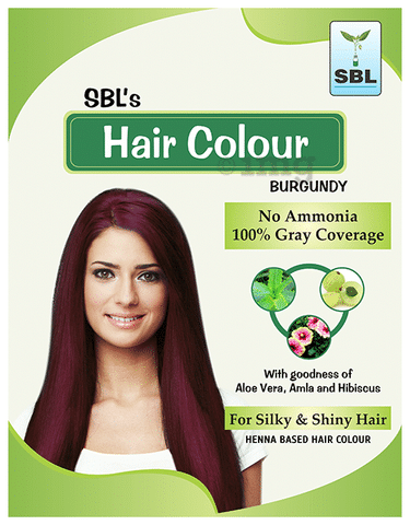 SBL Hair Colour 12 Sachets Burgundy – PUSHMYCART