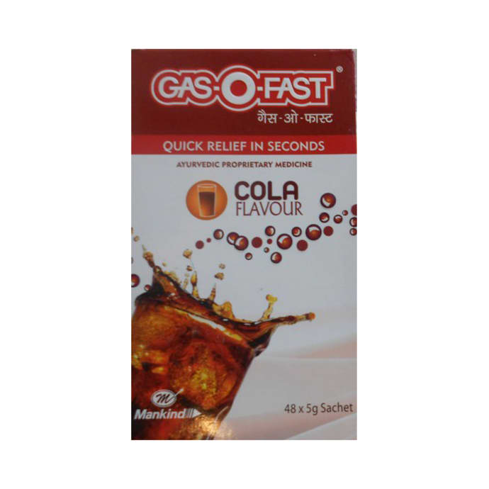 Buy online Gas-O-Fast Sachet Cola at lowest price – PUSHMYCART