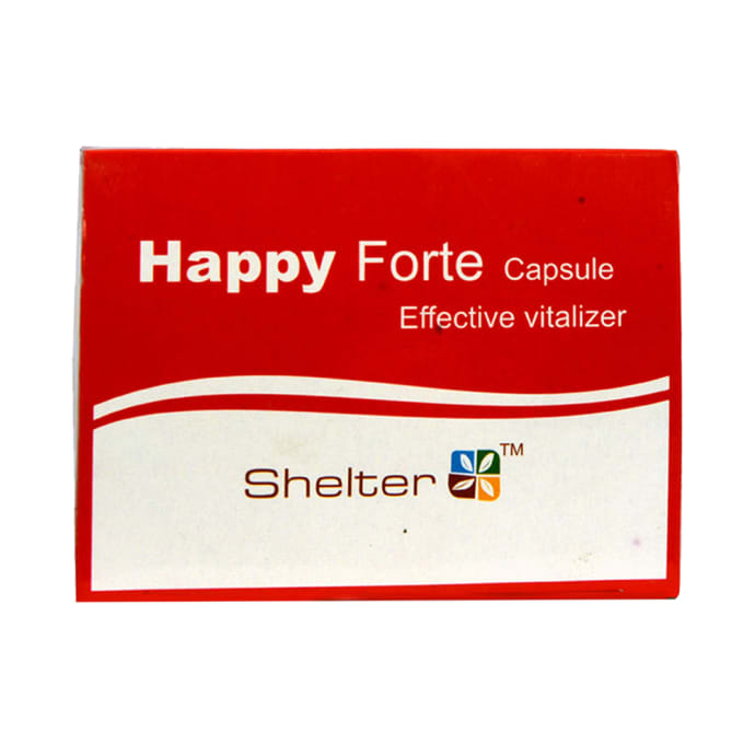 Shelter Pharma Happy Forte 100Capsule – PUSHMYCART