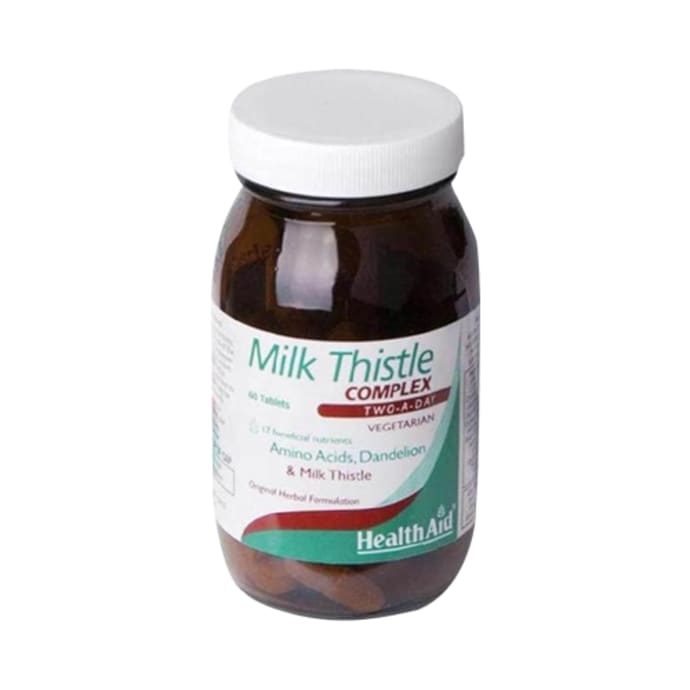 Healthaid Milk Thistle Complex 60 Chewable Tablets – PUSHMYCART