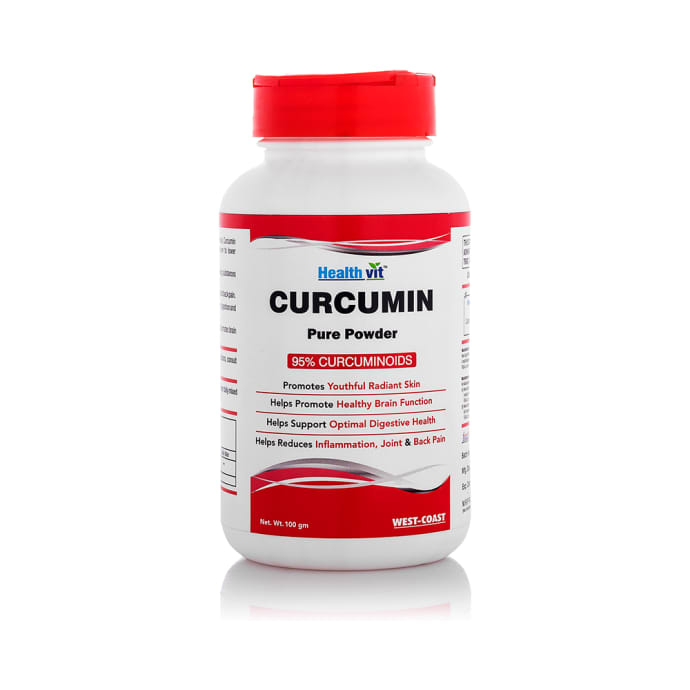 HealthVit Curcumin 500mg Powder – PUSHMYCART