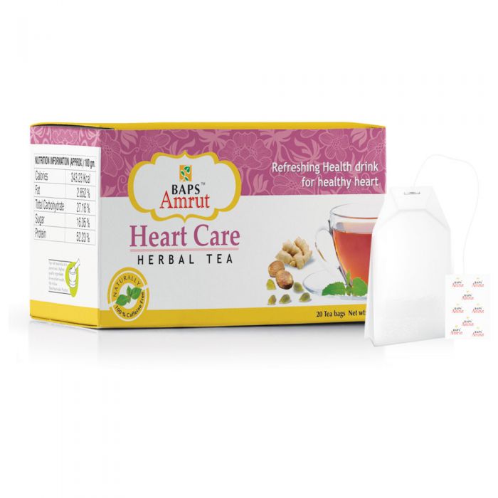 Baps Amrut Heart Care Herbal Tea – PUSHMYCART