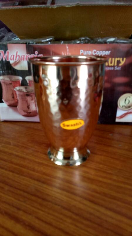 Copper Ice cream cups 120 ml 6 pcs set – PUSHMYCART
