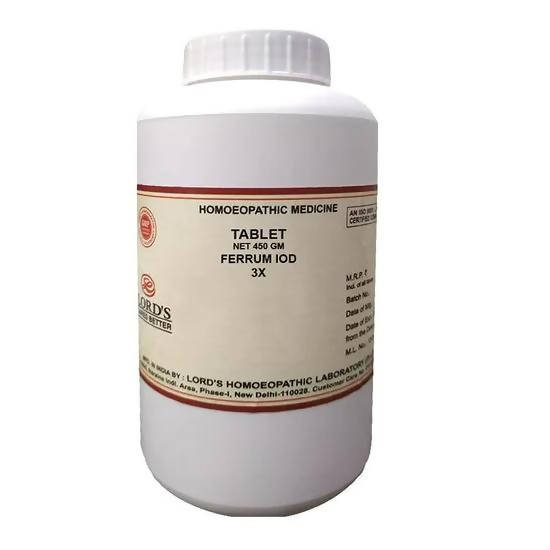 Lord's Homeopathy Ferrum Iod Tablets – PUSHMYCART