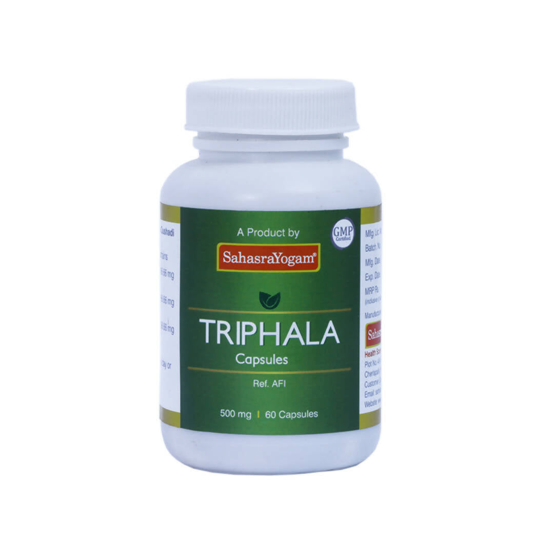 Sahasrayogam Triphala Capsules – PUSHMYCART
