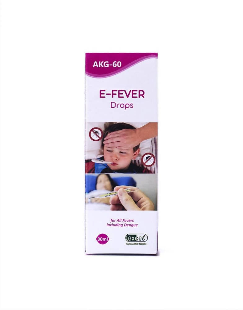 Excel Pharma AKG-60 E-Fever Drops – PUSHMYCART