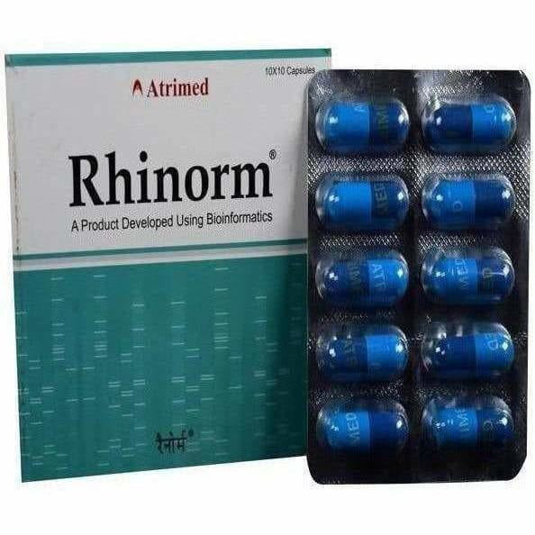 Buy Online Atrimed Ayurvedic Rhinorm Capsules for lowest price and ...
