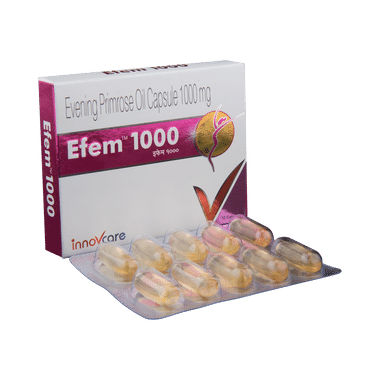 Buy Online Efem 1000mg Capsule strip of 10 capsules for lowest price ...