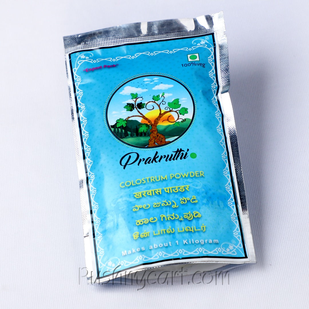 Prakruthi Milk Junnu Powder 100g – PUSHMYCART