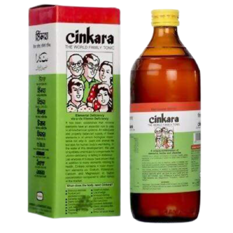 Hamdard Cinkara Multivitamin Syrup – PUSHMYCART