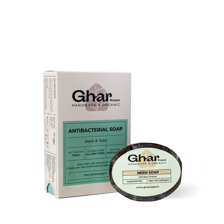 Ghar Soaps Neem Soap – PUSHMYCART