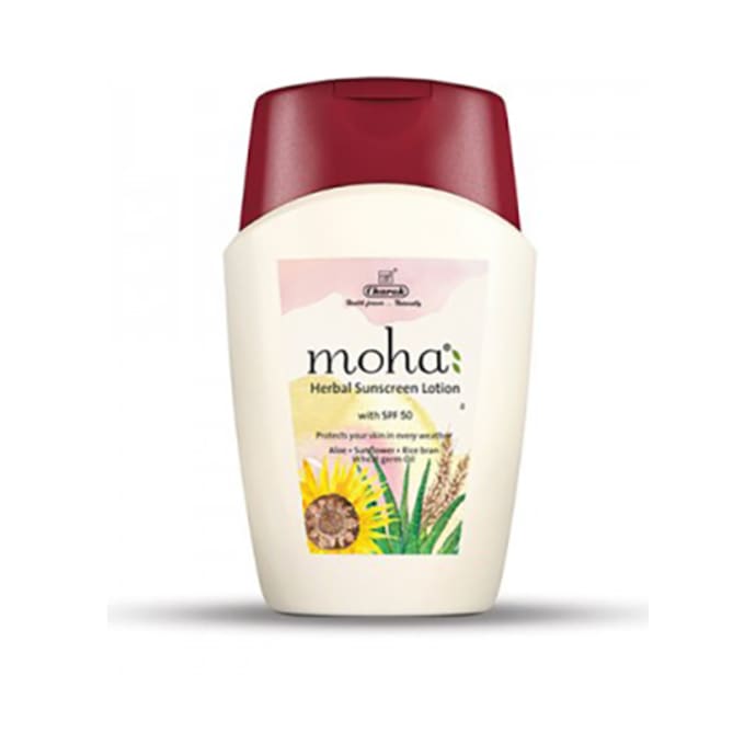 Moha Herbal Sunscreen Lotion,bottle of 100 ml Lotion – PUSHMYCART