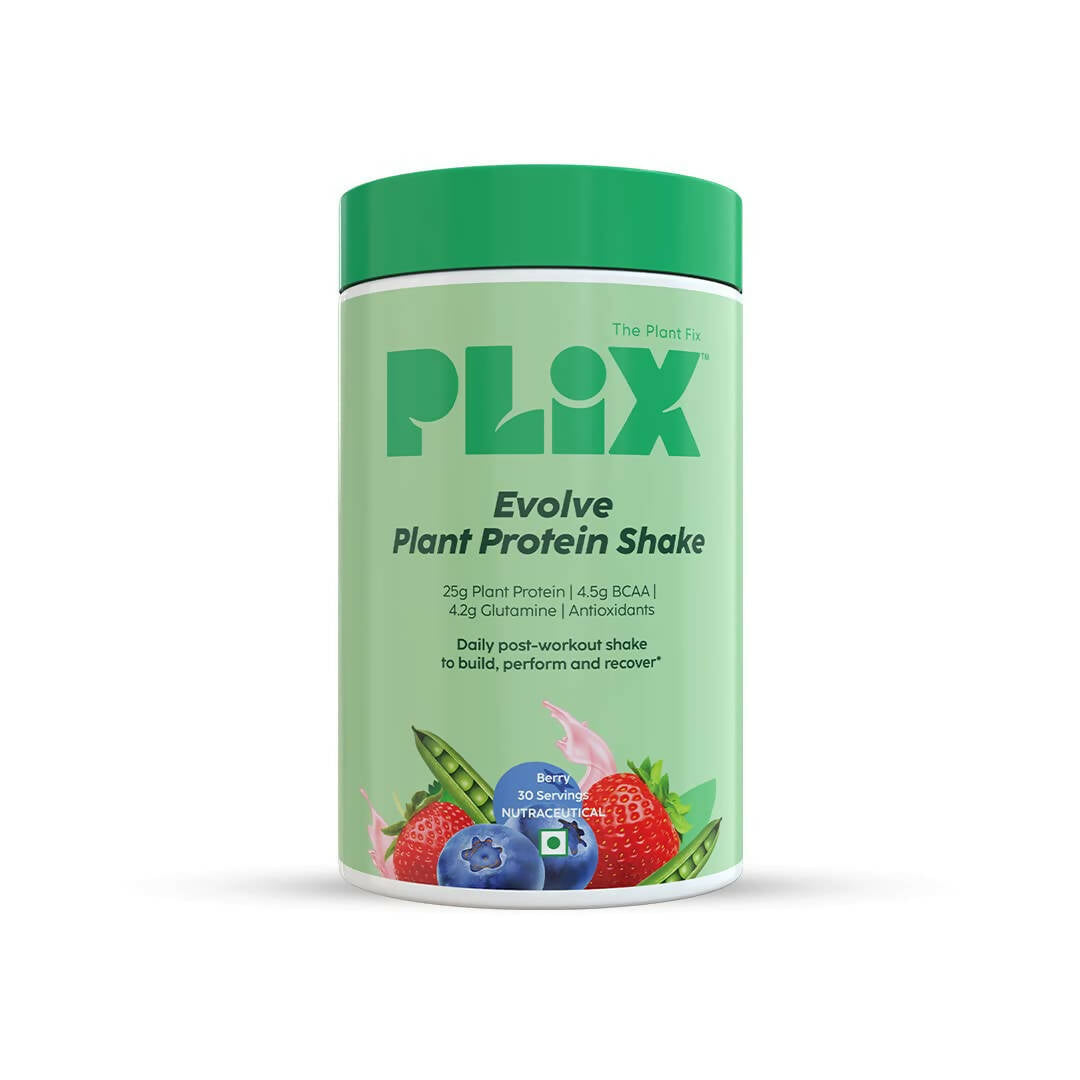 PLIX The Plant Fix Evolve Plant Protein Shake Powder Mixed Berry ...