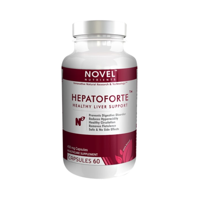 Novel Nutrients Hepatoforte 450mg Capsule | 60 capsules – PUSHMYCART