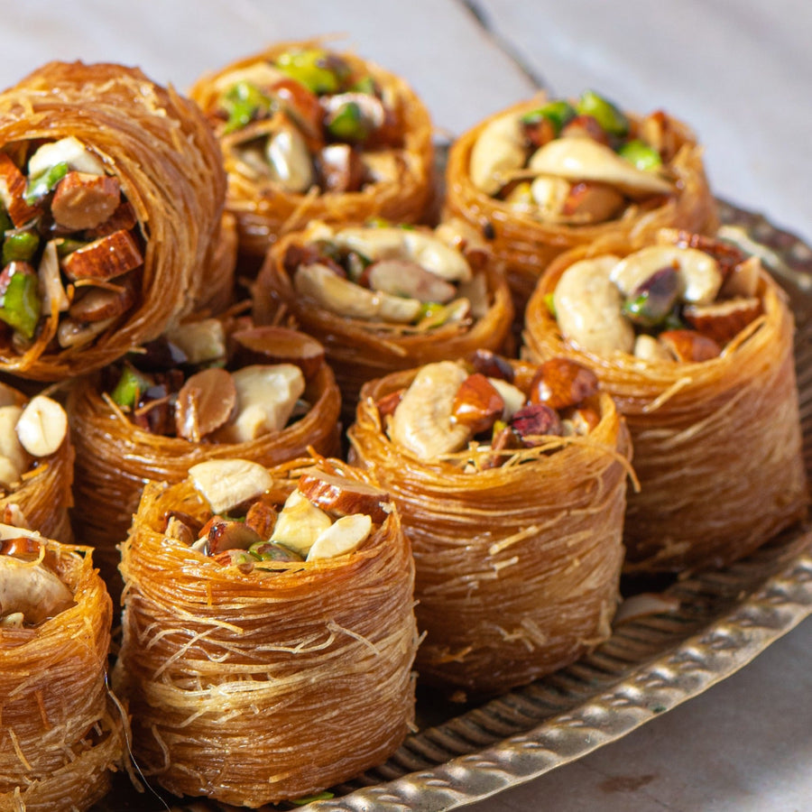 THE BAKLAVA BOX OSHE BUL BUL MIXED DRY FRUITS BAKLAVA – PUSHMYCART