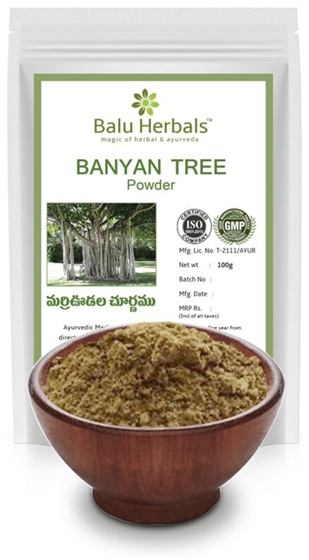 Balu Herbals Banyan Tree Powder – PUSHMYCART