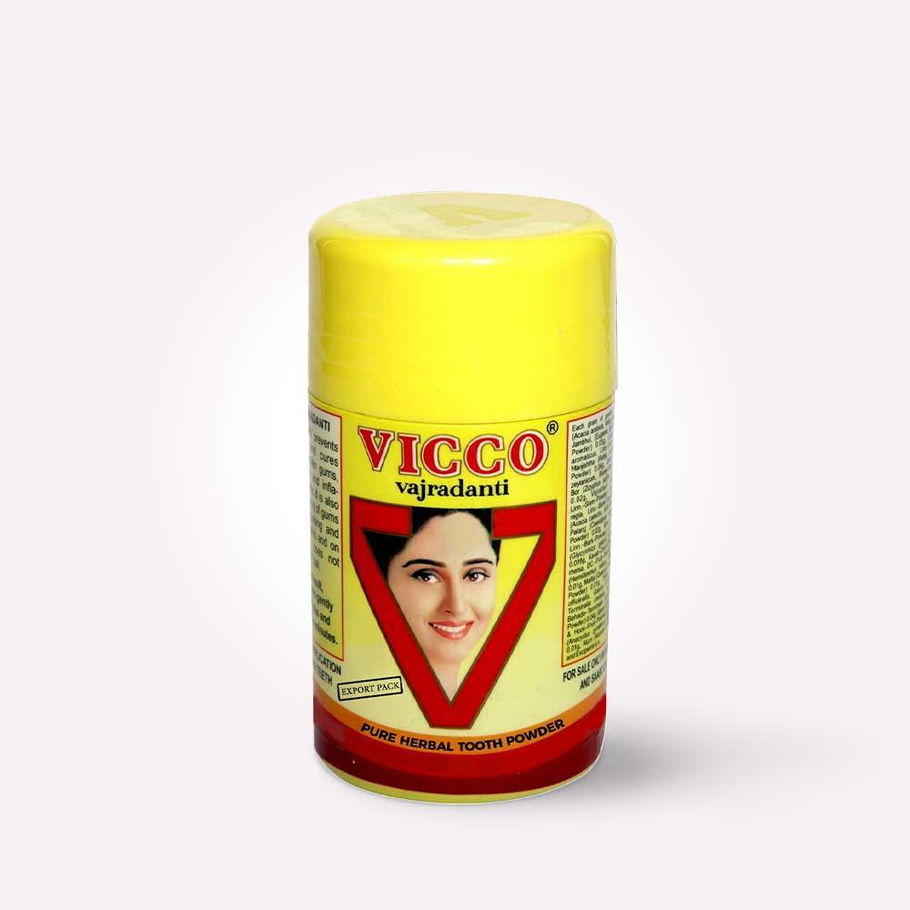 Vicco Vajradanti Tooth Powder 100g – PUSHMYCART