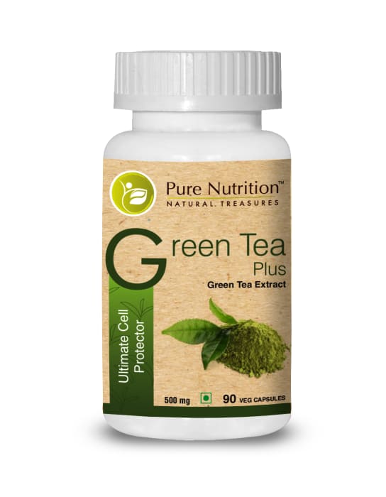 Pure Nutrition Green Tea Plus Capsule 90 capsules – PUSHMYCART