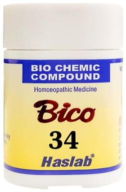 Haslab Bico 34 Biochemic Compound Tablet 20g – PUSHMYCART