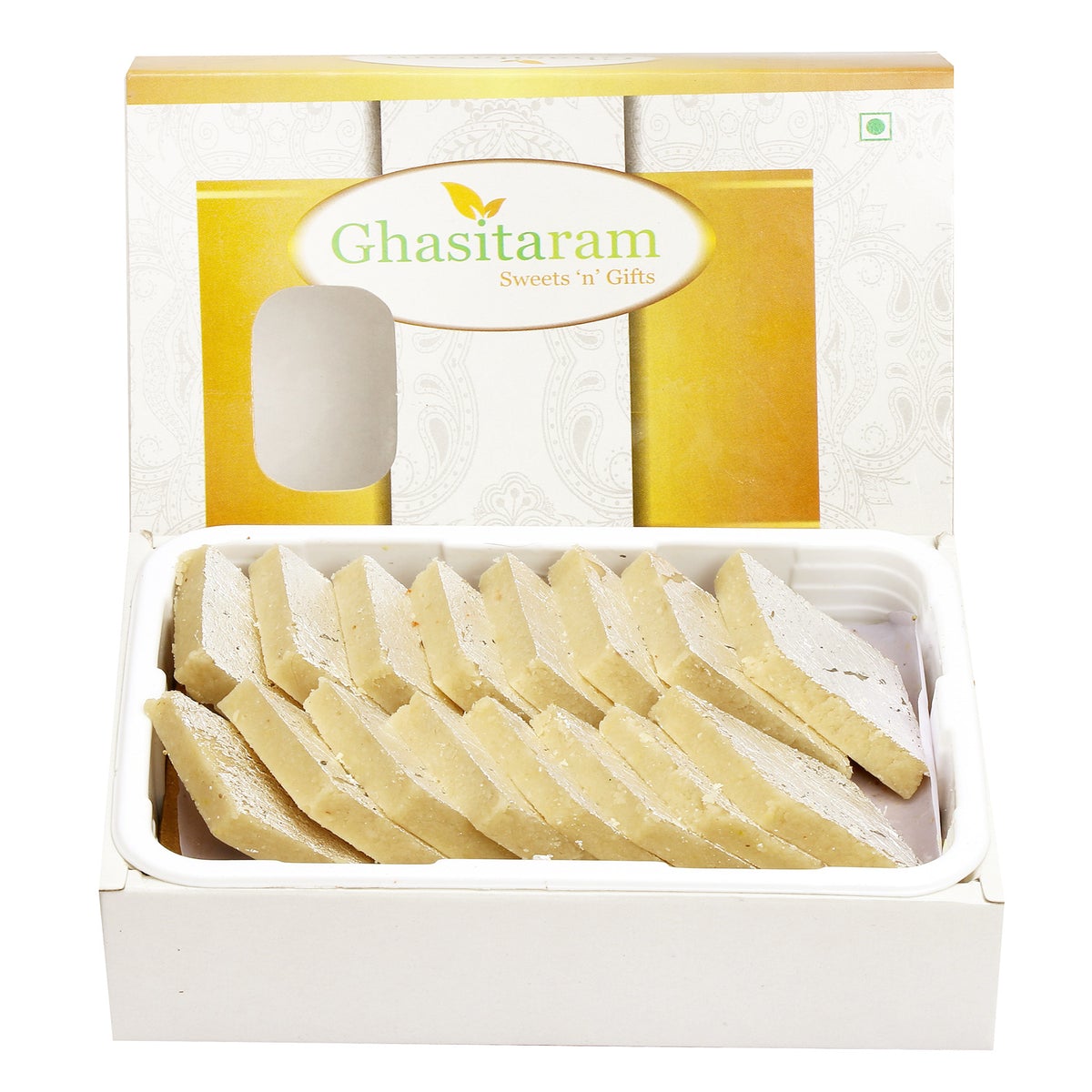 Ghasitaram sweets Pure Kaju Katli 500gms – PUSHMYCART