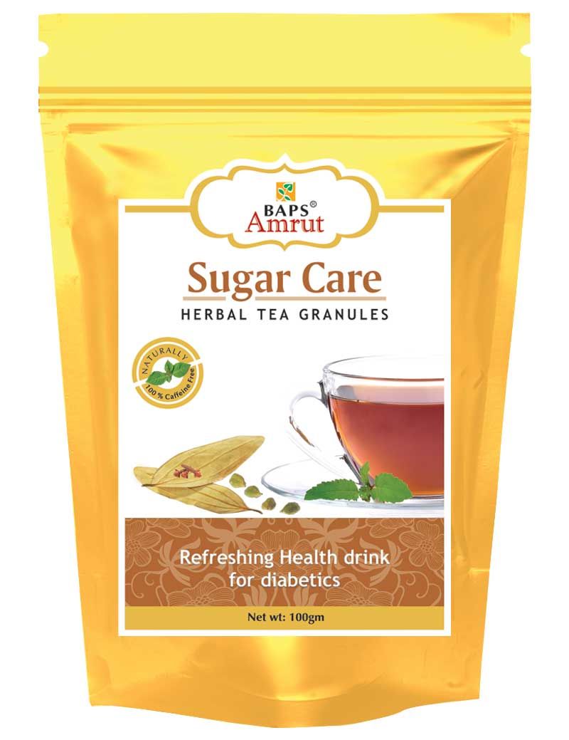 Baps Amrut Sugar Care Herbal Tea Granules – PUSHMYCART