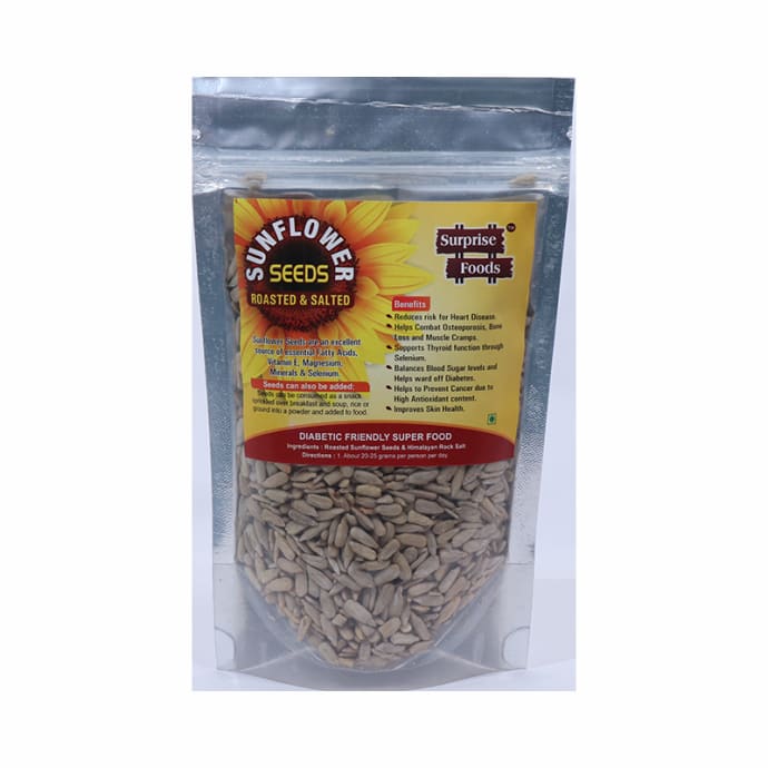 Surprise Foods Sunflower Seeds Roasted and Salted – PUSHMYCART