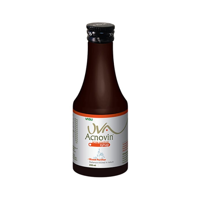 Vasu Uva Acnovin Syrup, bottle of 200 ml Syrup – PUSHMYCART