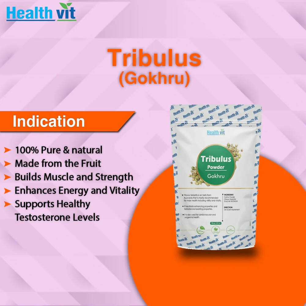 Healthvit Natural Tribulus Powder – PUSHMYCART