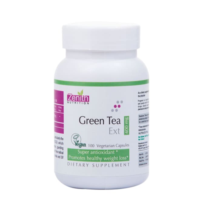 Zenith Nutrition Green Tea Extract 400mg Capsule – PUSHMYCART